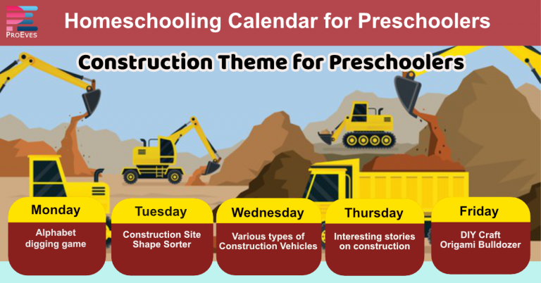 5 Best Construction Theme Activities for Preschoolers | Proeves ...