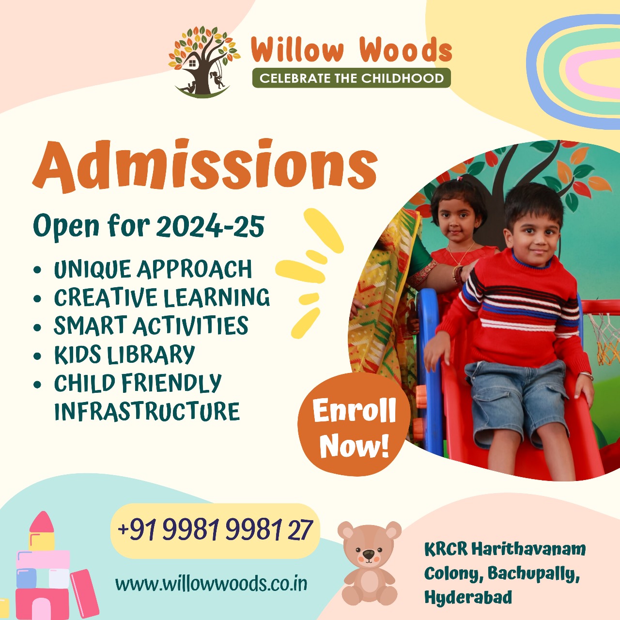 Willow Woods Preschool & Daycare Centre Details, Fees, Discount ...