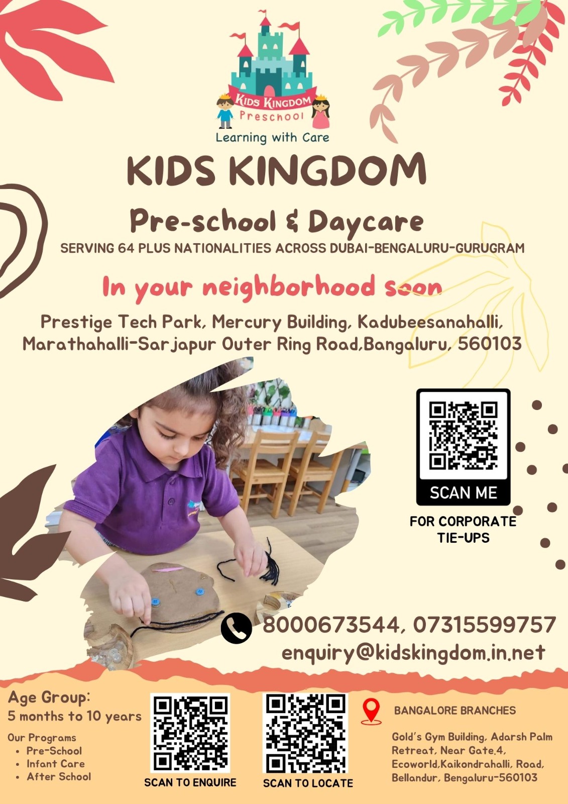 Kids Kingdom Preschool And Childcare Ecoworld Daycare Centre Details ...
